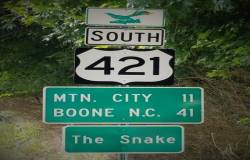 "The Snake" - Hwy 421 & 34 | Route Ref. #35371 | Motorcycle Roads
